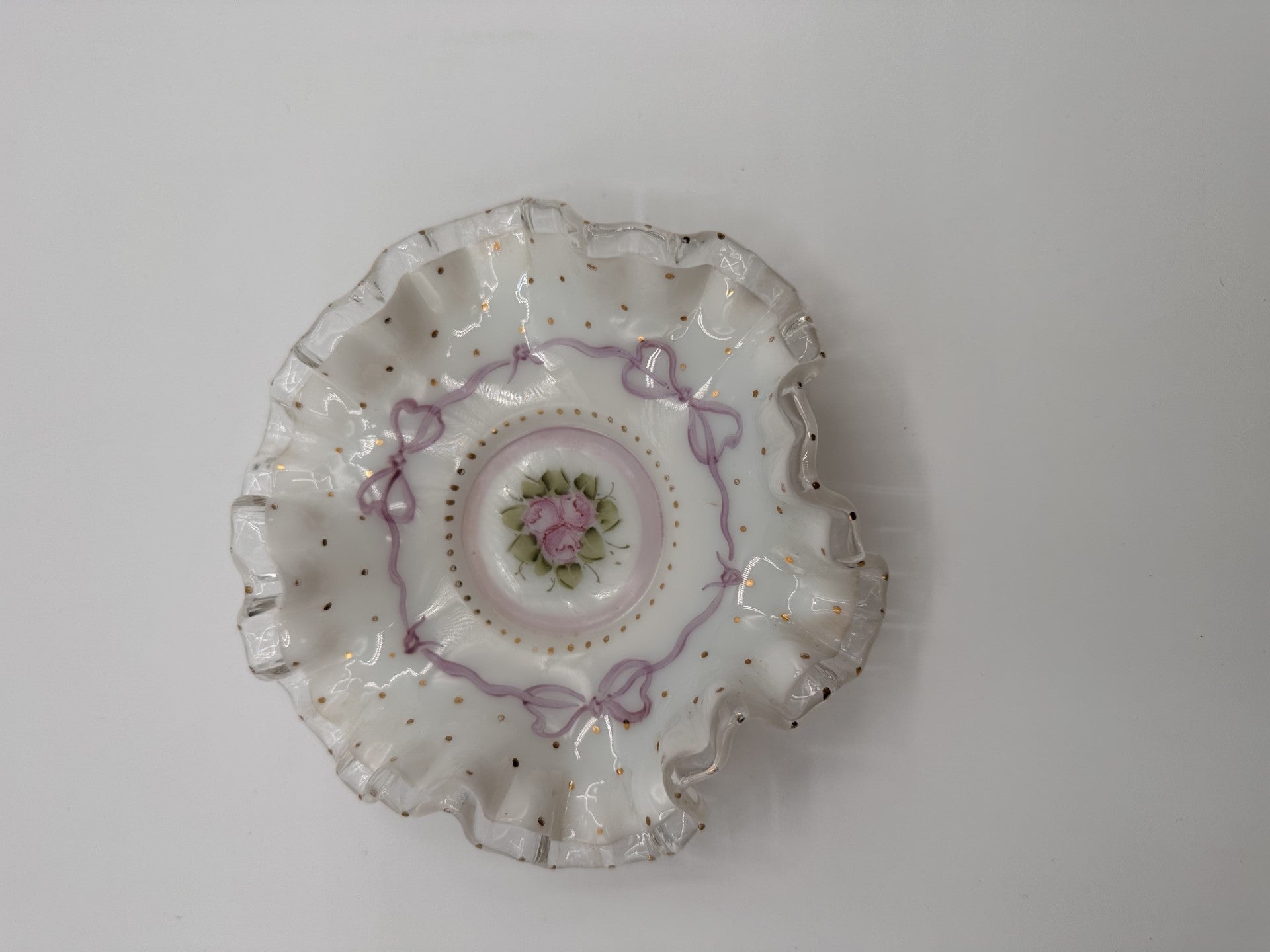 Fenton Charleton Rose Candy Dish – Whitaker Springs Antiques